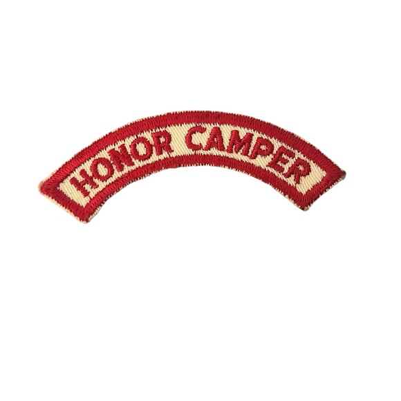 Scouting America | Other | Vintage Honor Camper Boy Scout Red White ...